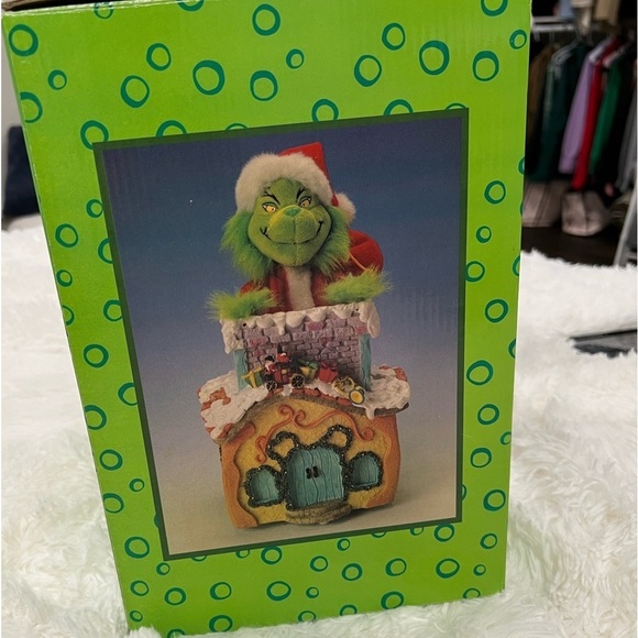 Holiday | 200 Dr Seuss How The Grinch Stole Animated Chimney Grinch ...